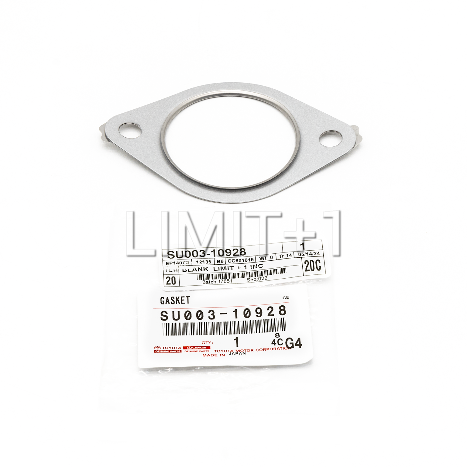 OEM Toyota GR86 / BRZ Connector Pipe Gasket – LIMIT+1