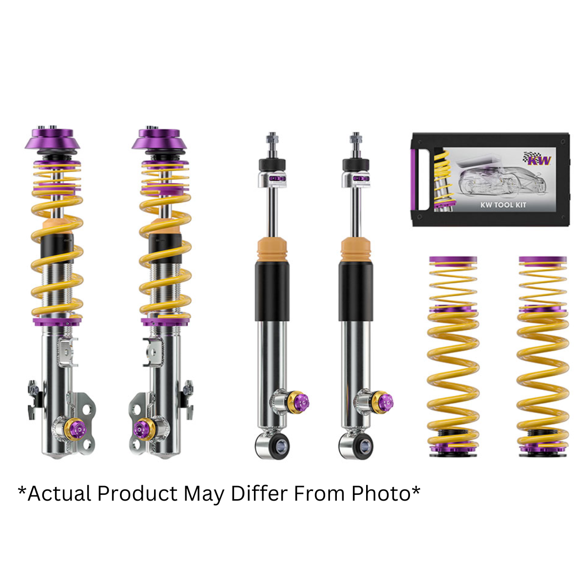 KW GR Corolla V3 Clubsport 2-Way Coilover Kit - Club Racing – LIMIT+1