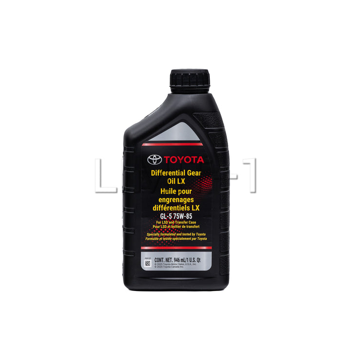 OEM Toyota GR86 / BRZ Rear Differential Gear Oil LX 75w-85 GL-5 – LIMIT+1